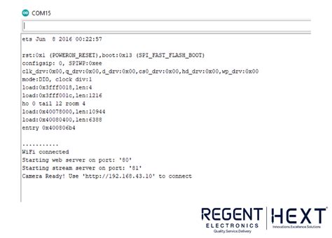 Esp32 Cam Video Streaming And Face Detection Using Arduino Ide Regent