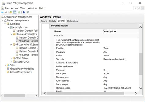 Configure Firewall Rules For Multiple Profiles Using Group Policy RootUsers