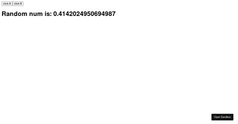 Update Issues About React Hooks Forked Codesandbox