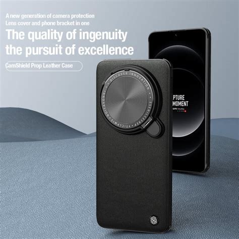 Nillkin Camshield Prop Leather Camera Protective Cover Case For Xiaomi Ultra