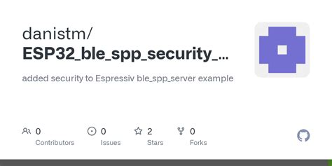 github danistm esp32 ble spp security server added security to