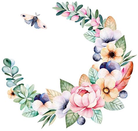 Цветочные иллюстрации В прикрепленном архиве все картинки для