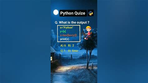 What Is The Output Pythonquiz Pythonshorts Shorts Programming Python Youtube