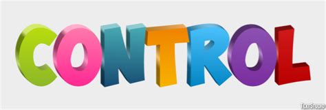 Control Text Effect And Logo Design Word