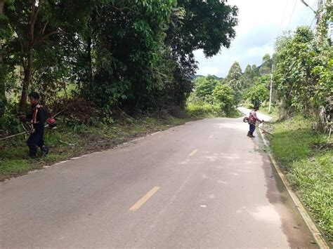 พนักงาน เจ้าหน้าที่กองช่าง ออกปฏิบัติการลงพื้นที่ ที่ได้รับแจ้งจากชาวบ้าน เพื่อขอความอนุเคราะห์