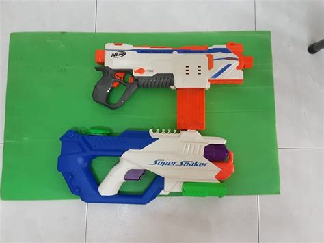 Nerf Modulus Regulator And Nerf Soaker Hobbies And Toys Toys And Games On Carousell