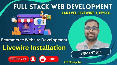 Livewire 3 Installation Complete Full Stack Web Development Laravel
