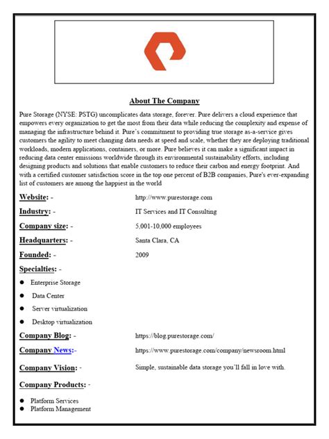 Pure Storage Pdf