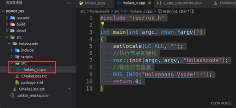 【ros学习笔记2】使用vscode开发ros全流程vscode Ros Csdn博客