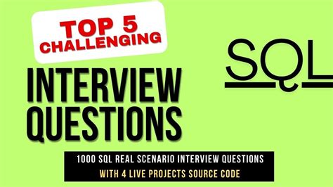 top 200 sql interview questions for 2 experience pdf