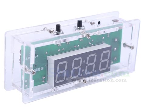 DIY Kit Bit Digital Electronic Clock Temperature Display Alarm Clock Soldering Kits Function