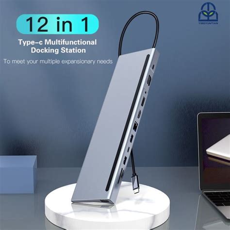 OEM Port Replicator Usb Type C Hub Usb C To Usb Adapter Laptop Expansion Type C Docking Station