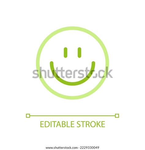 Smiling Emoji Pixel Perfect Color Linear Stock Vector Royalty Free 2229330049 Shutterstock