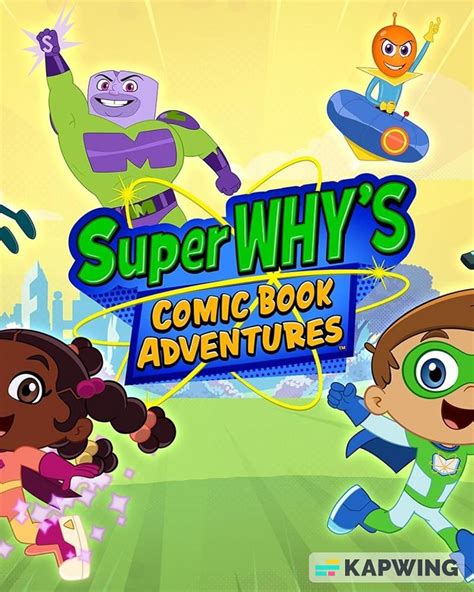 Super Whys Comic Book Adventures 2023
