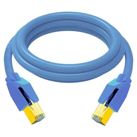 Buy Cruxtec Cat8 Triple Shielding Ethernet Cable Blue 100cm [cruxtec