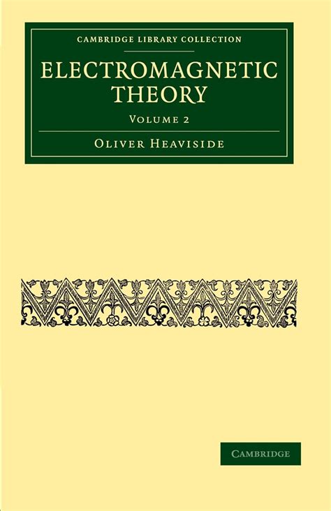 Electromagnetic Theory Cambridge Library Collection Technology