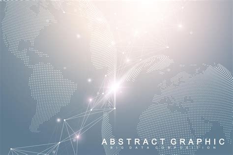 Premium Vector Graphic Abstract Background Communication