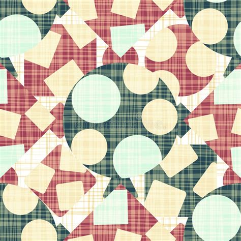 Tracery Is For Tissue With Geometric Shapes Stock Vector Illustration Of Shape Fabric 108794247