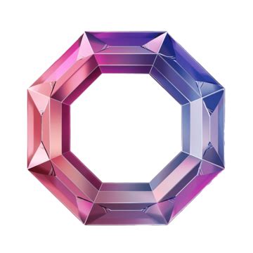 3d Decagon Shape
