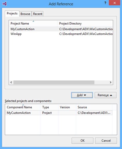 How To Create Wix Custom Actions