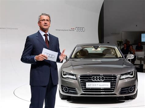 Audi Boss Arrested Over Emissions Cheating Scandal