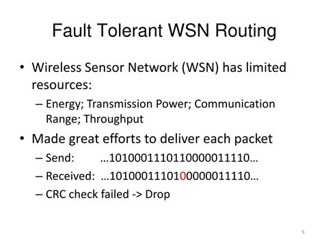 Ppt Fault Tolerant Wsn Routing Powerpoint Presentation Free Download Id2805138