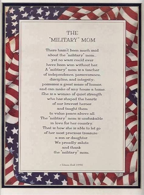 A Big Thank You To All The Military Moms For Raising Their Sons