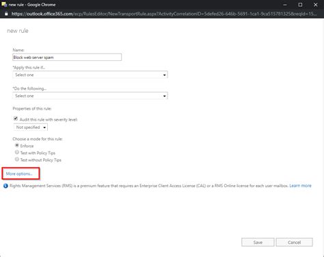Office 365 Exchange Online Protection EOP Mail Flow Rules Nedim S IT CORNER