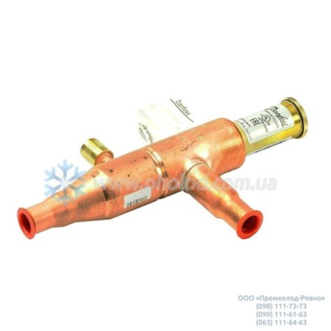 Регулятор тиску в ресивері під пайку 1 2” Danfoss Kvd 12 034l0173