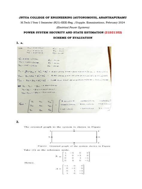 Power System Security And State Estimation Pdf Electric Power
