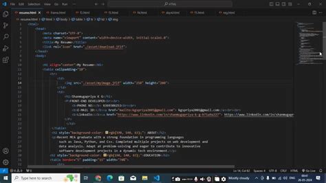 Video Shanmugapriya K G On Linkedin Linkedinframe Webapplication Html