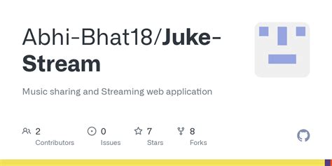 GitHub Abhi Bhat Juke Stream Music Sharing And Streaming Web Application