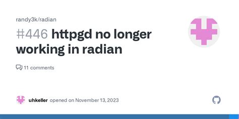 Gd No Longer Working In Radian · Issue 446 · Randy3kradian · Github