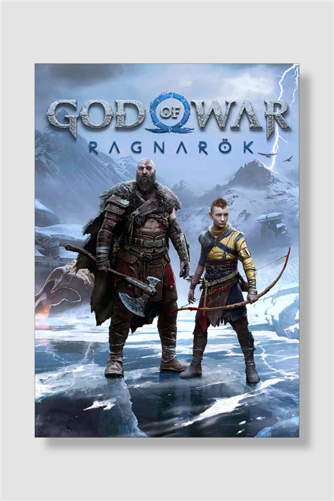 Postick God Of War Oyun Posteri Kalın Parlak Kuşe Kağıdı Fiyatı