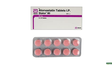 Buy Stator 80mg 10 Tablets Online At Best Prices Wellness Forever