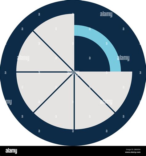 striped loading circle block style icon vector design stock vector