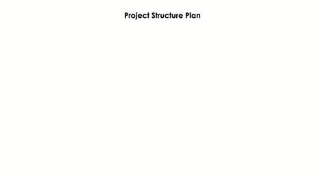 Project Structure Plan Slide Project Status Report Presentation