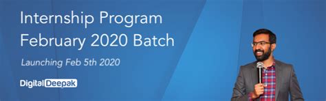 want to become an intern at digital deepak by prathyusha p medium