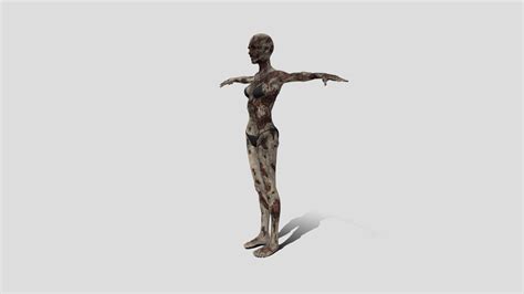 Female Zombies Download Free 3d Model By Mahver465 [80e0280] Sketchfab