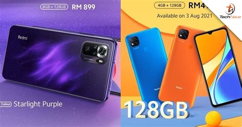 Xiaomi Redmi Note 10S Starlight Purple Edition Redmi 9C 4GB 128GB Malaysia Release For RM899