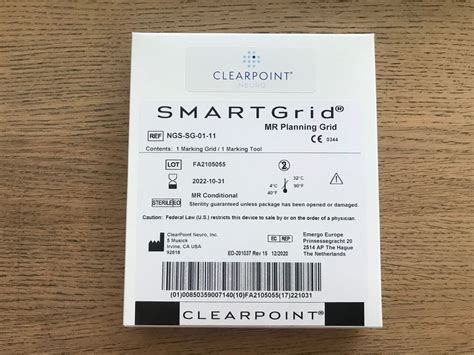 New Clearpoint Ngs Sg 01 11 Smartgrid Mr Planning Grid X Disposables