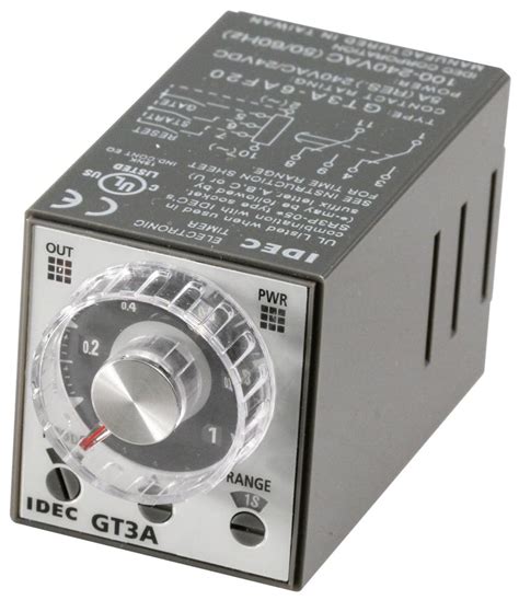 Gt3a 6af20 Idec Analog Timer Multi Mode Gt3a Series