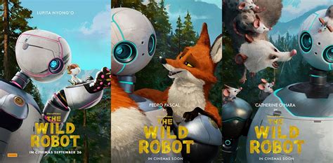 ROBOT SALVAJE personajes - Web de cine fantástico, terror y ciencia ficción
