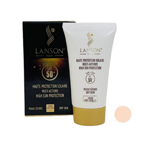قیمت و خرید کرم ضدآفتاب رنگی لانسون Spf50 مدل مولتی اکشن شماره 1، مناسب