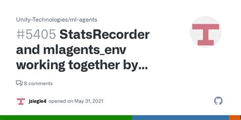statsrecorder and mlagents env working together by default · issue