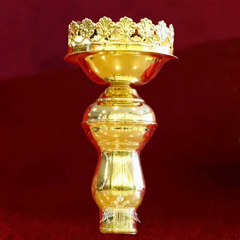 Brass Taper Candle Head Church Supplies