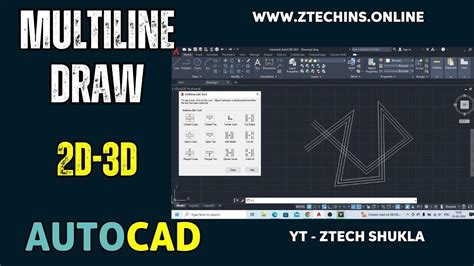 MULTILINE CONCEPT AUTOCAD - YouTube
