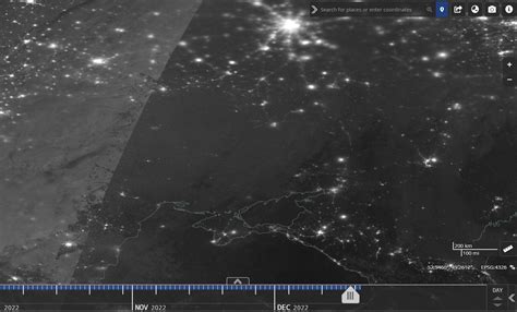 Nasa опубликовало спутниковый снимок обесточенной Украины СмартПресс