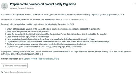 Post Brexit GPSR Rules Pulling Another Thread In The Fabric Of The UK