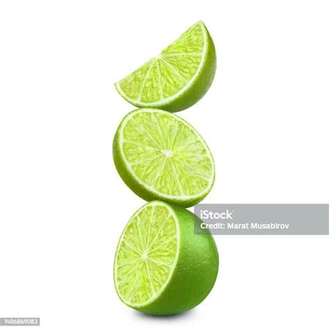흰색에 얇게 썬 라임 과일 0명에 대한 스톡 사진 및 기타 이미지 0명 감귤류 과일 개체 그룹 Istock